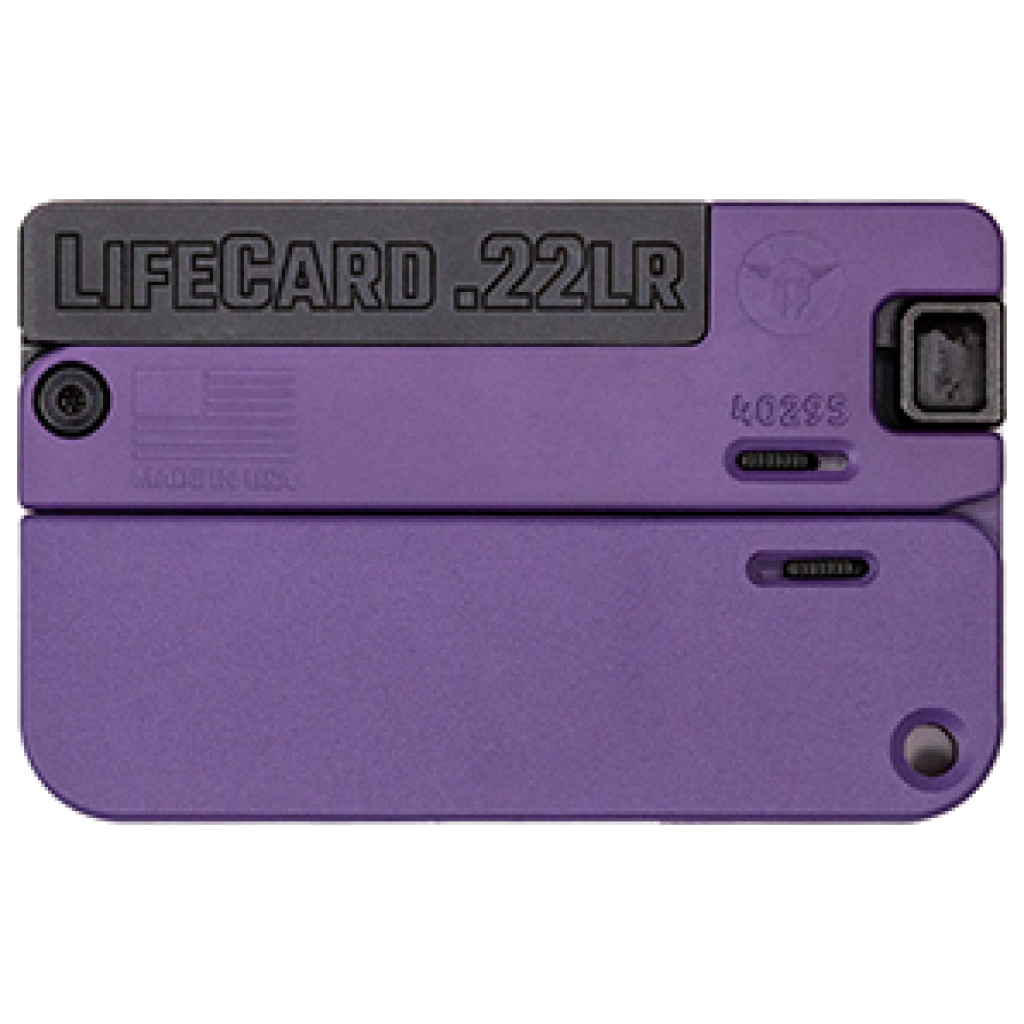 TRAILBLAZER LIFECARD 22LR BRIGHT PURPLE POLY | BrassDepot.com