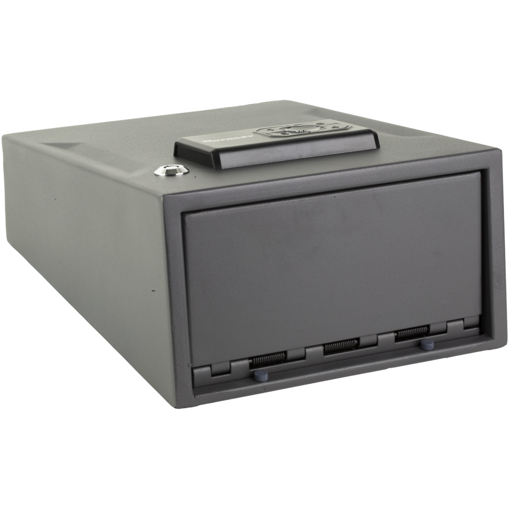 Hornady, 1 Gun Keypad Vault, Programmable, Backup Barrel Key Lock ...
